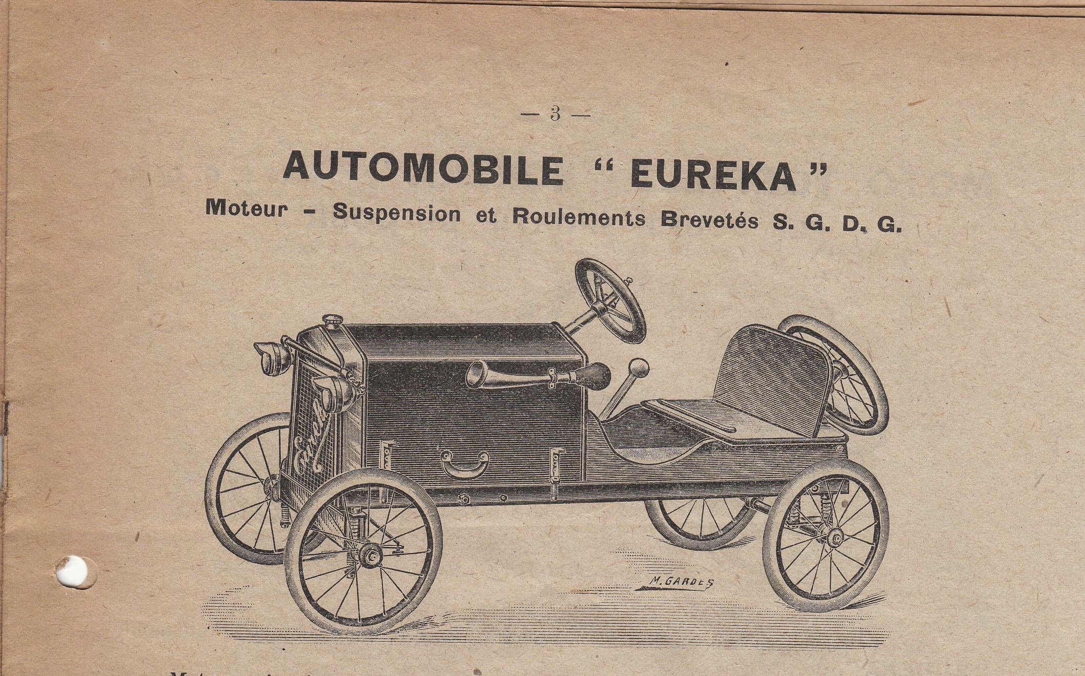 EUREKA 22 – Voiture à pédales.com