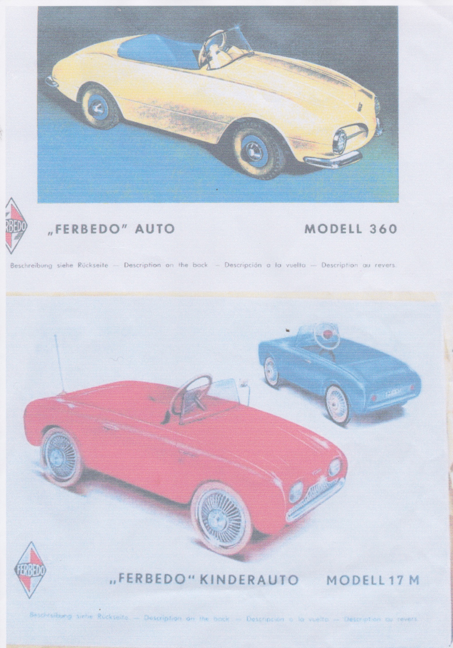 ferbedo – Voiture à pédales.com