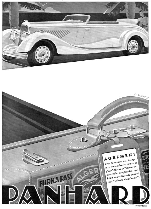 1935-Panhard-Agrement-Ad-by-Alexis-Kow – Voiture à pédales.com